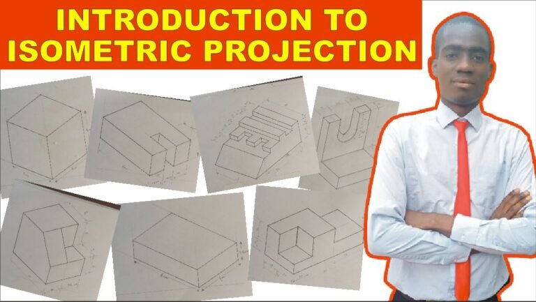 How to Draw a Circle in Isometric Projection. Very Simple Method of ...