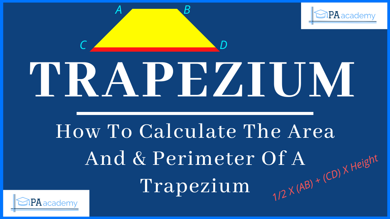 Everything About TRAPEZIUM. How to Calculate the Perimeter, Area of a ...