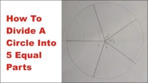 How to Divide a Circle into 5 Equal Parts - PA Academy